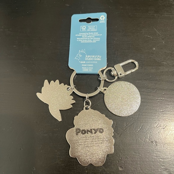 Her Universe | Accessories | Studio Ghibli Ponyo Floral Multicharm ...